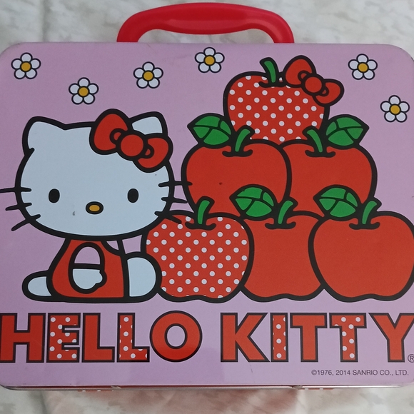 Hello Kitty | Toys | Hello Kitty Red And Pink Lunchbox | Poshmark